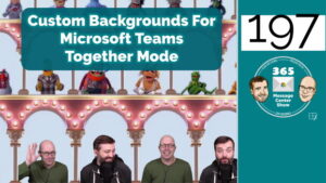 Custom Backgrounds For Microsoft Teams Together Mode - Daniel Glenn